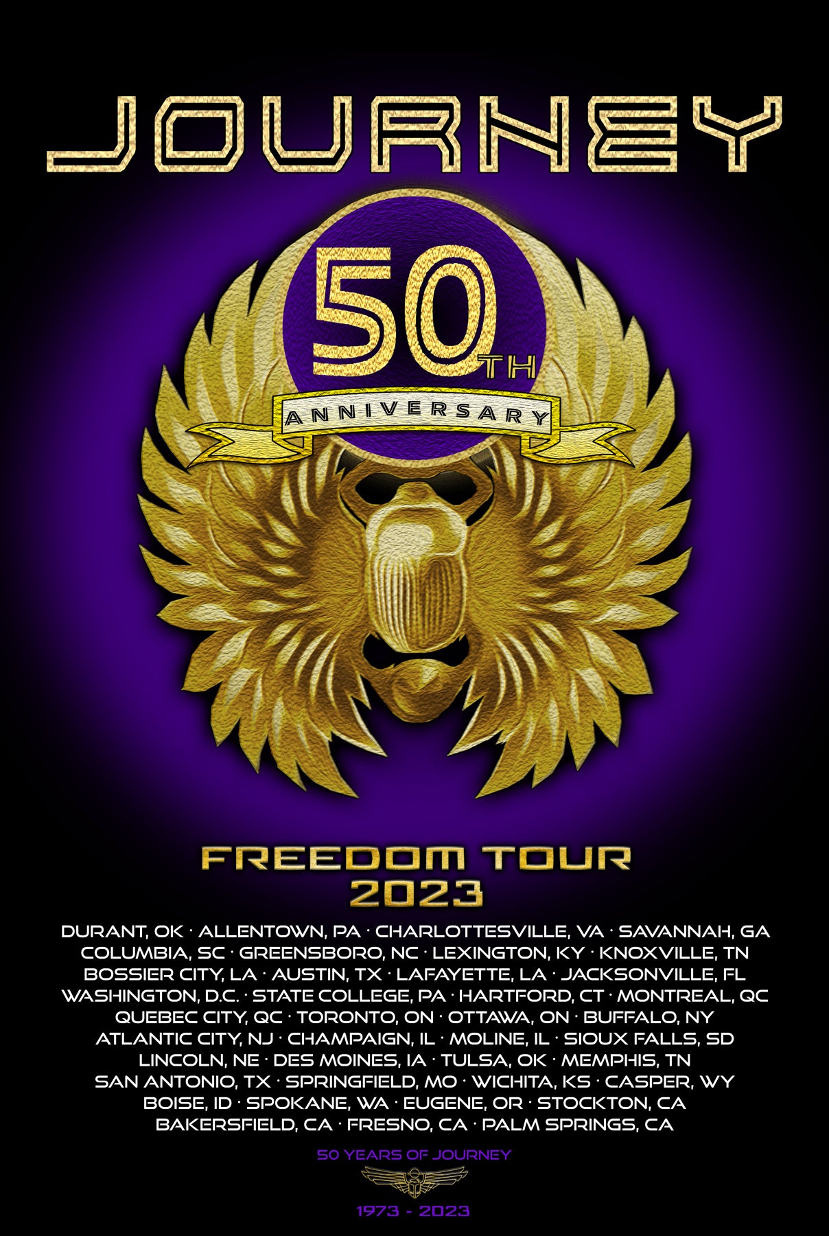 2023 Tour Poster – Journey Music